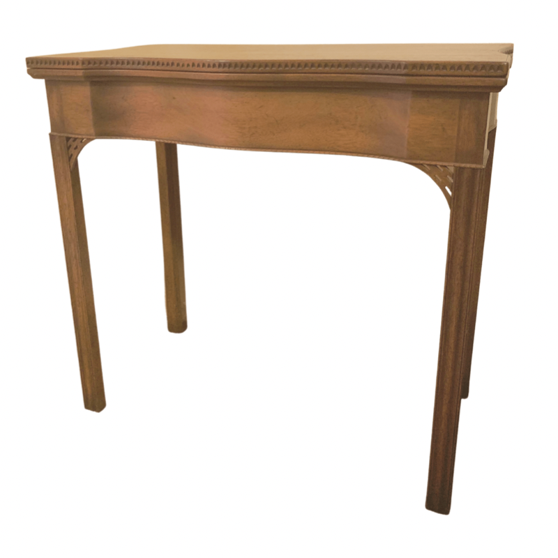 Kittinger Colonial Williamsburg Mahogany Flip Top Card Table – US ...