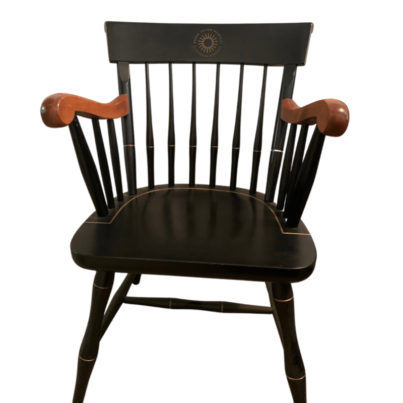 Rhode Island Hospital Providence, RI Black and Brown Solid Wood Captai ...